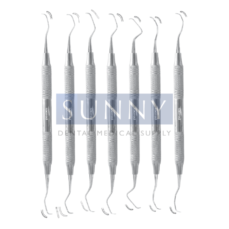 SI Gracey Curettes (Set of 7) - Sunny Dental Medical Supply